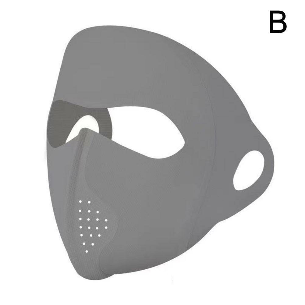 Солнцезащитная маска для лица, защищает от УФ-лучей и предотвращает солнечные ожоги.
