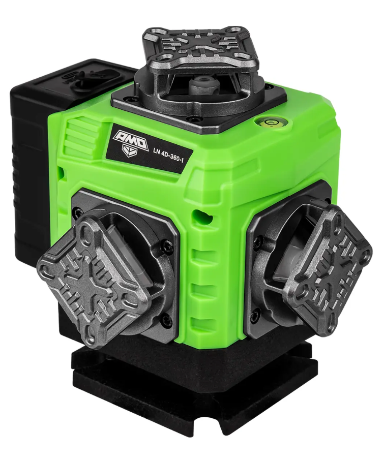 Лазерный нивелир AMO LN 4D-360-1 с зеленым лучом