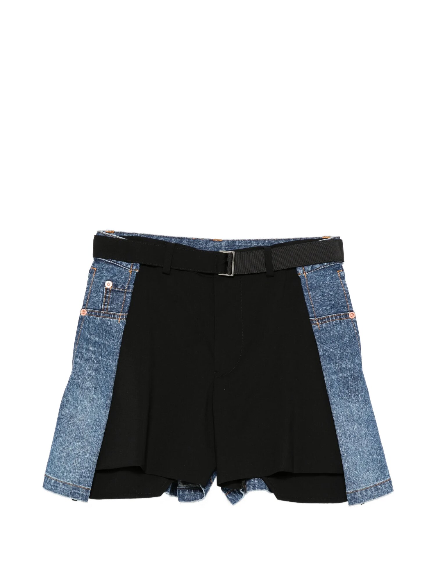 Шорты Denim-panel shorts