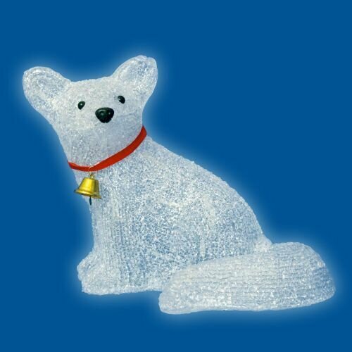 Фигура светодиодная Uniel «Лисенок», 32 светодиода, 32,5*22*25 см, цвет свечения-белый, IP20, 09559