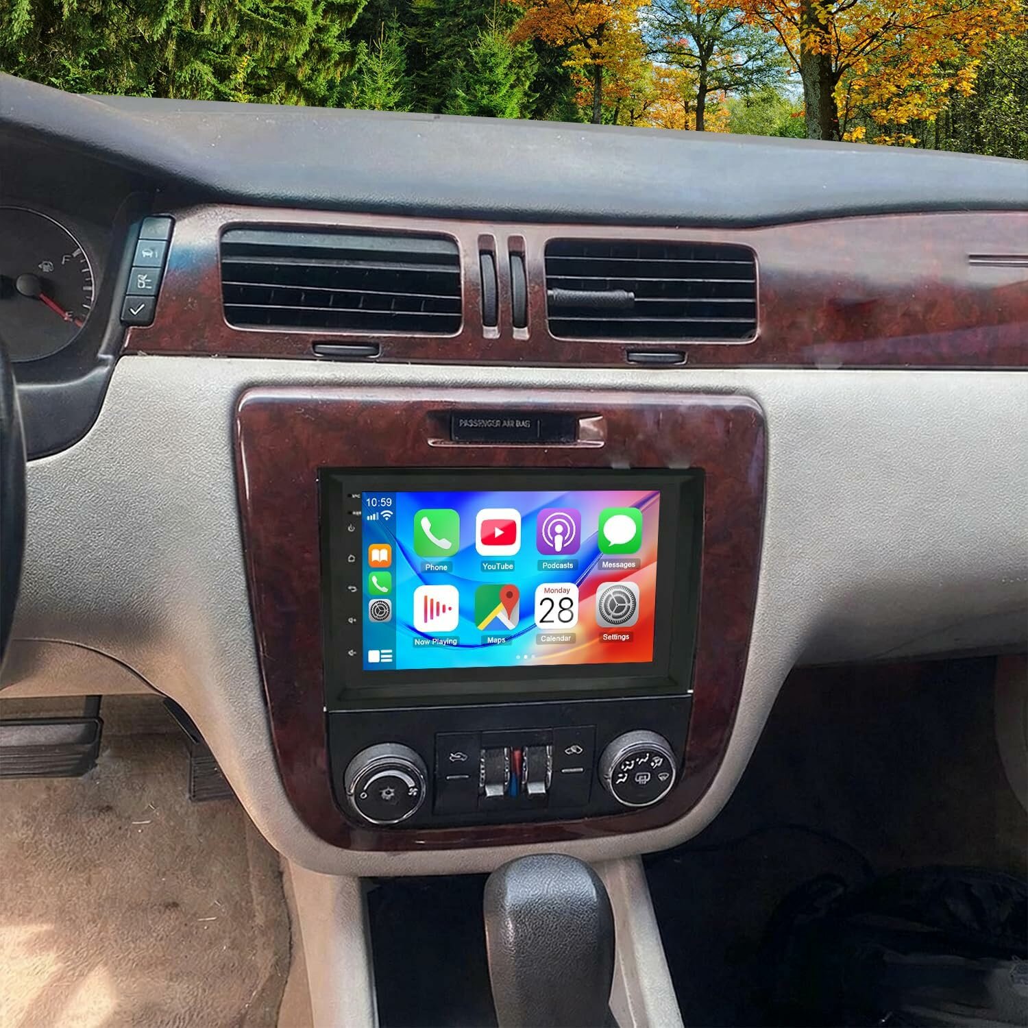 Автомобильная стереосистема Android 13 для Chevy Chevrolet Impala 2006-2013. Обновление 7-дюймового головного устройства