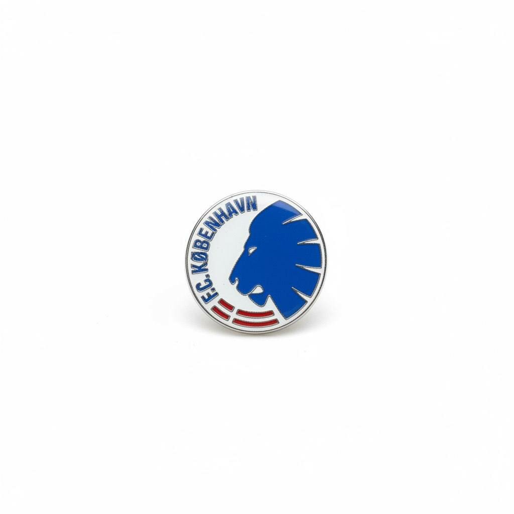 Значок футбольный клуб Копенгаген, атрибутика для болельщиков FC København