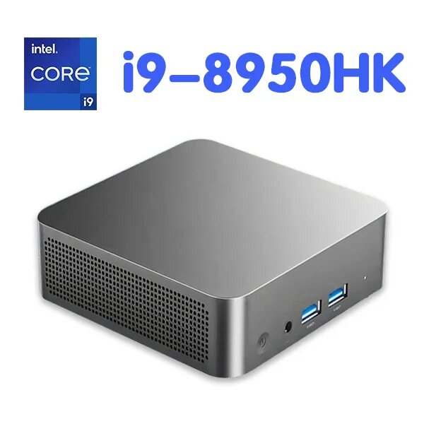 SHIMANG Mini PC Intel Core i9 9900U 16ГБ 1ТБ 32GB RAM 2TB SSD