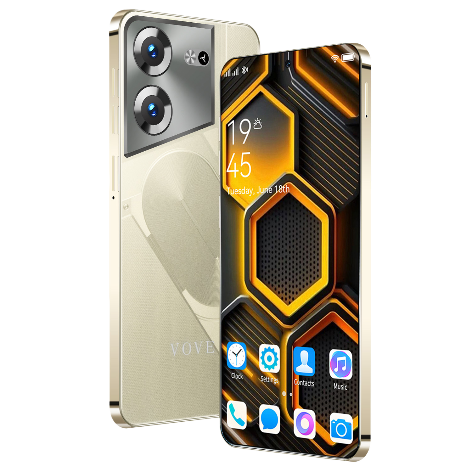 Новый Смартфон Pova5 Pro HD 6,78дюйма с двумя Sim-картами 5G