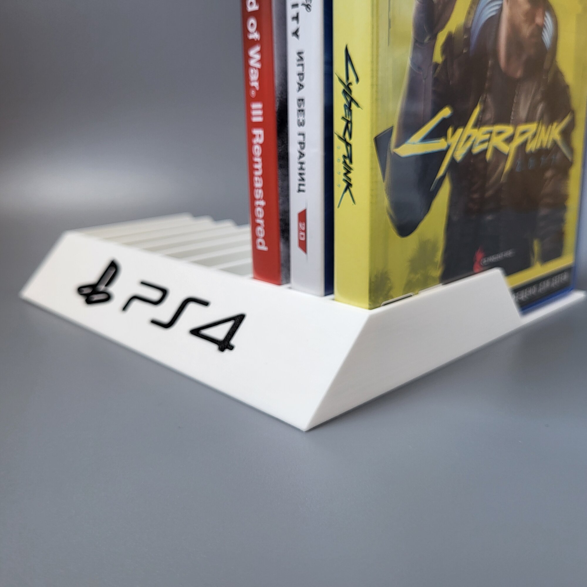 Подставка для игр PS4 белая