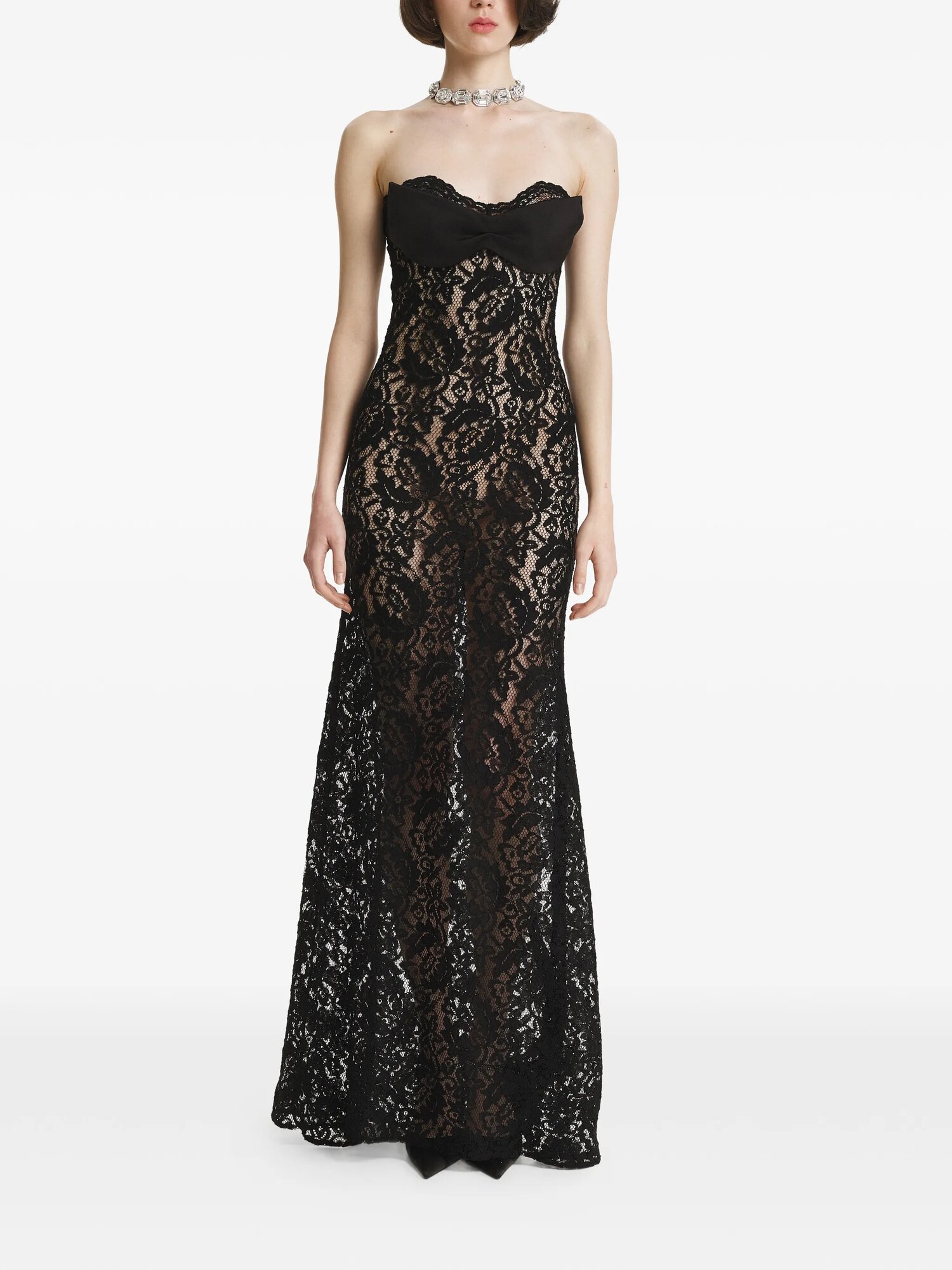 Платье Strapless dress