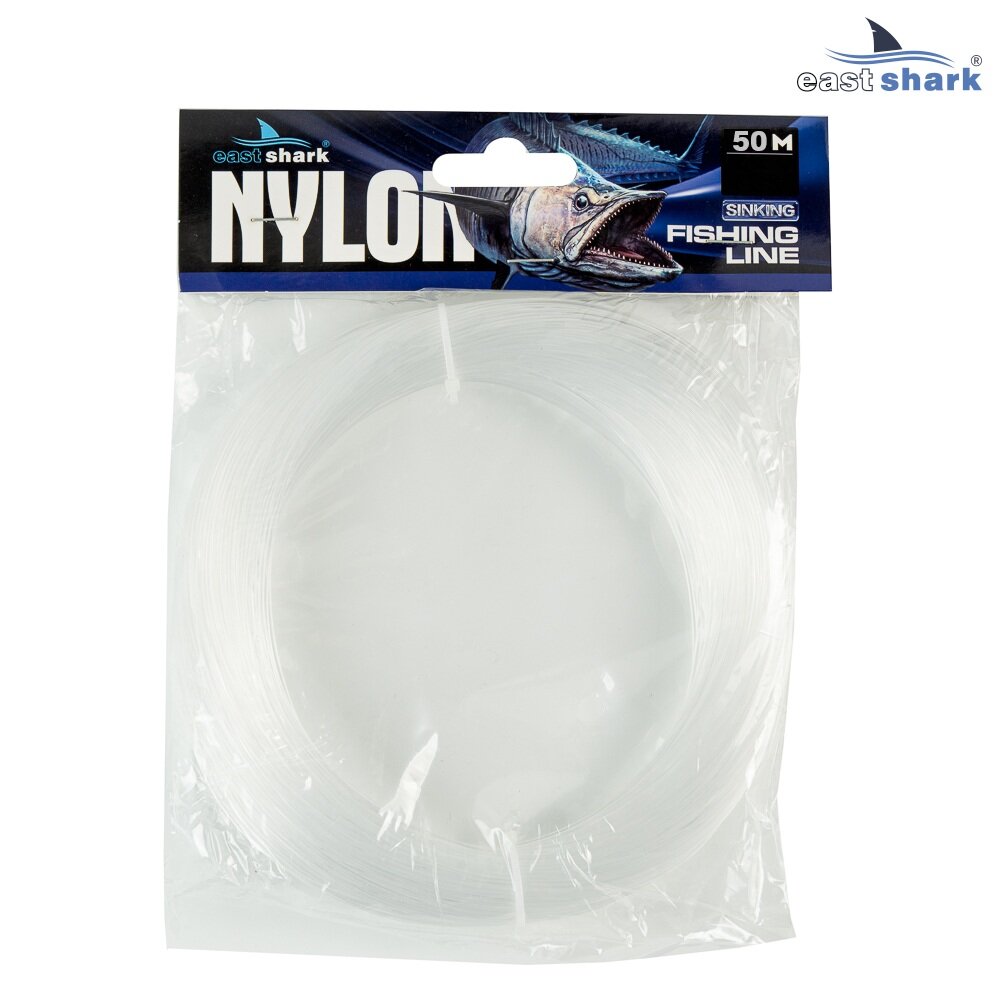 Леска EastShark NYLON в мотке (50м) 1,8 мм прозрачная