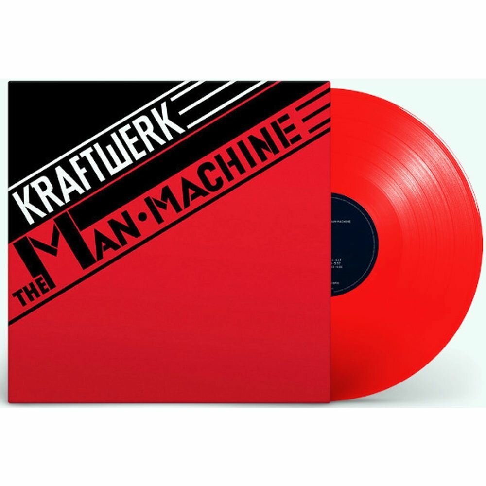 Kraftwerk. Die Mensch-Maschine (LP, Red) виниловая пластинка