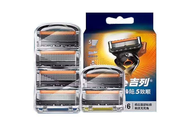 Кассеты для бритья мужские Gillette Mach3 Sensitive, Hexa Blade, 5 шт.