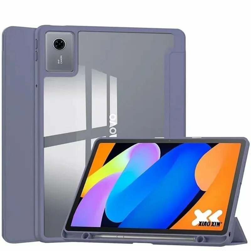 Умный чехол Для Lenovo Xiaoxin Pad 11 2025 11 дюйма защитный чехол с держателем карандаша совместимый TB335FC 11" корпуса планшета