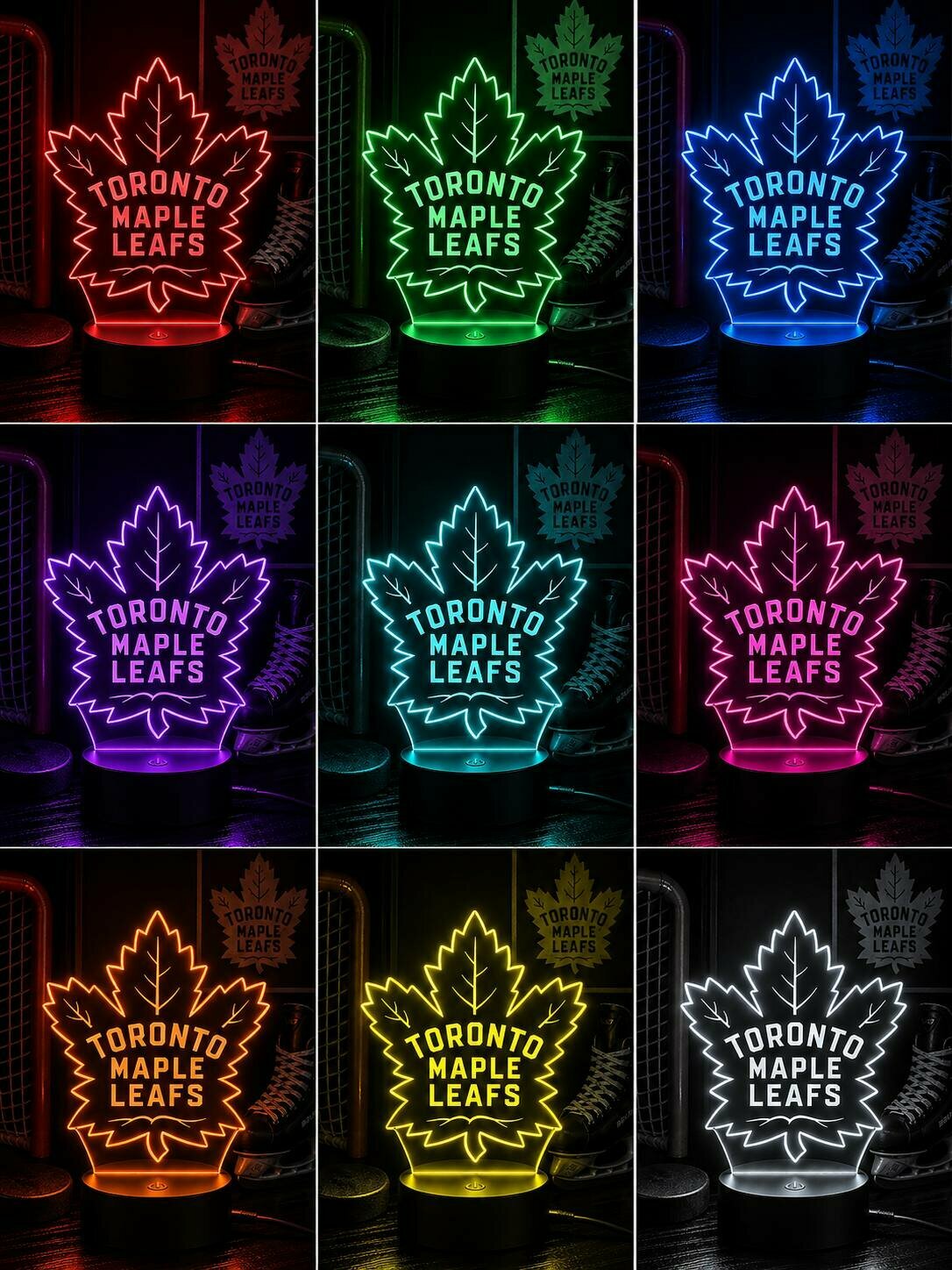 3D-Светильник Toronto Maple Leafs — фото 1