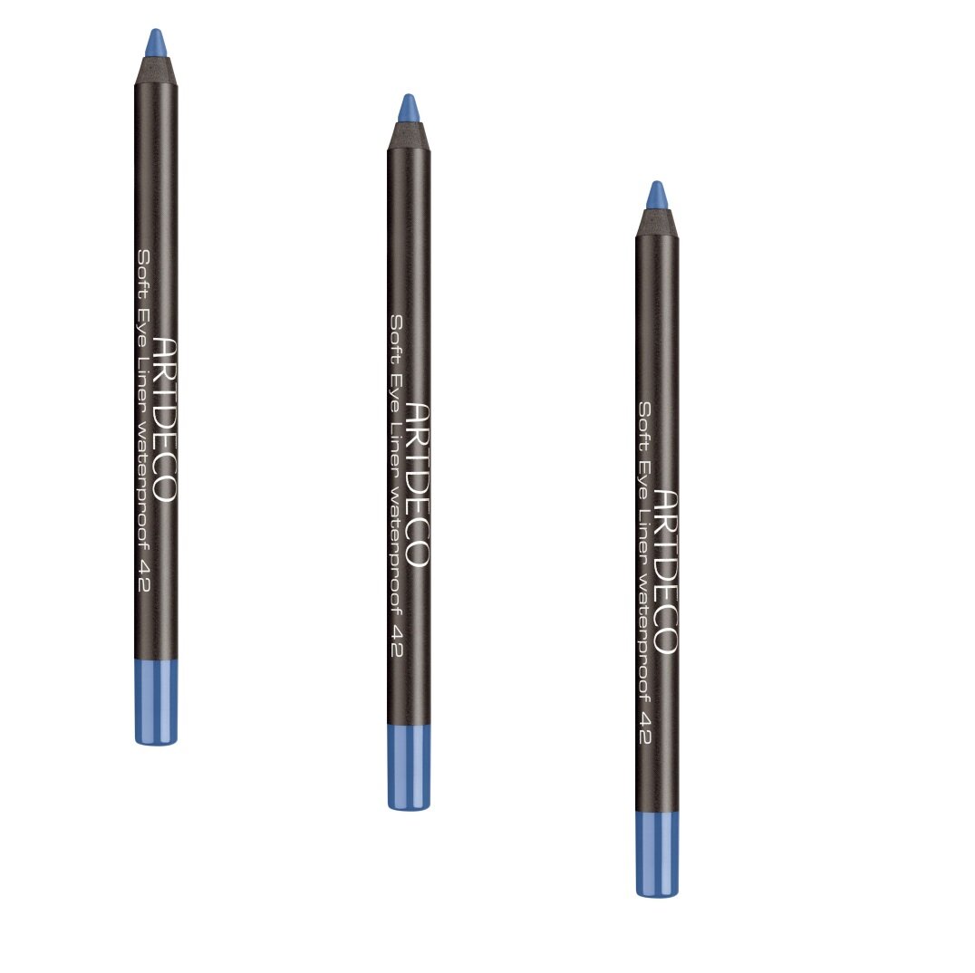 Карандаш Artdeco для век водостойкий Soft Eye Liner Waterproof тон 42, 1,2 г 3шт