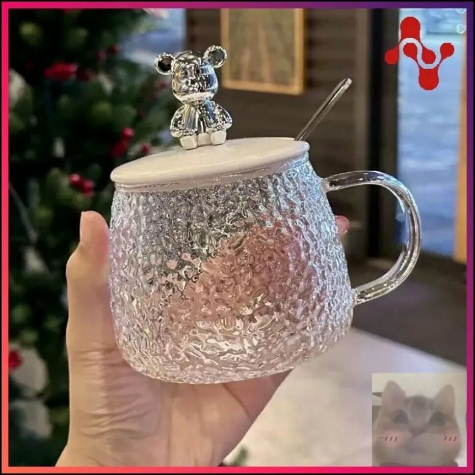 Кружка "Чашка, крышка, ложка", 300 мл, 1 шт
