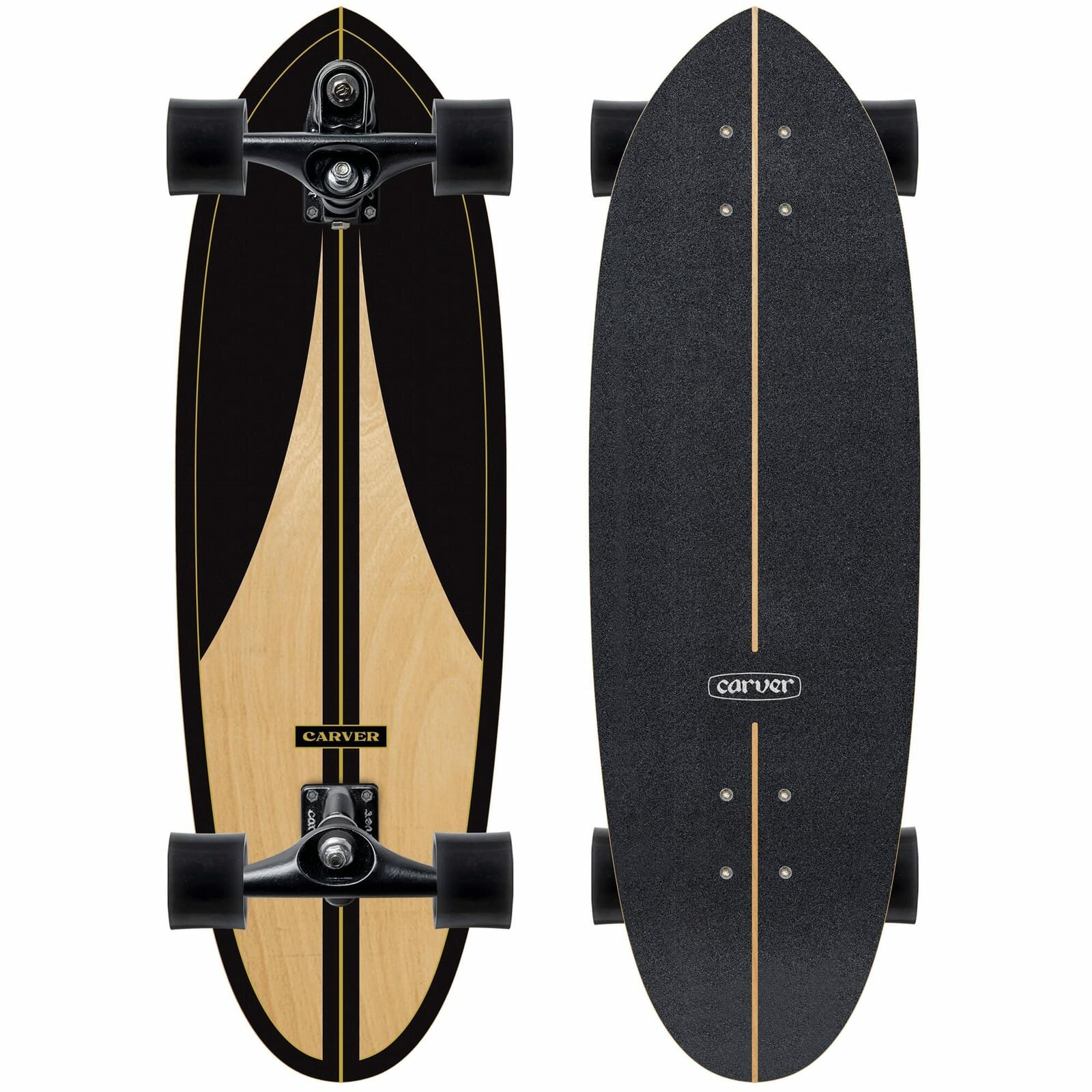 DECATHLON скейтборд decathlon black label c7 32, разноцветный, длина деки 81 см