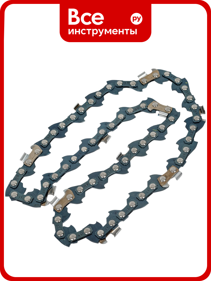 Цепь 5132002588 Ryobi RAC234, специальной стали для бензопил с чиппер‑зубьями и поперечно‑продольным распилом