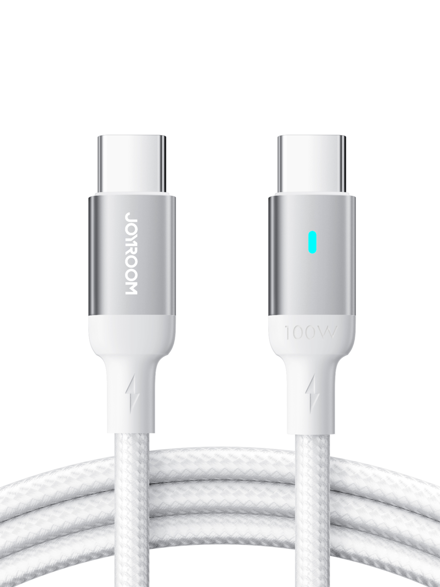 Кабель type-c type-c 100W 1.2м Joyroom S-А10 (белый)