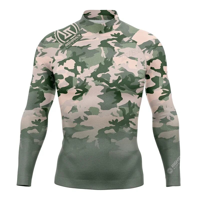 RIGHTTRACK Мужская футболка для серфинга камуфляж, 4XL, Цвет: 1