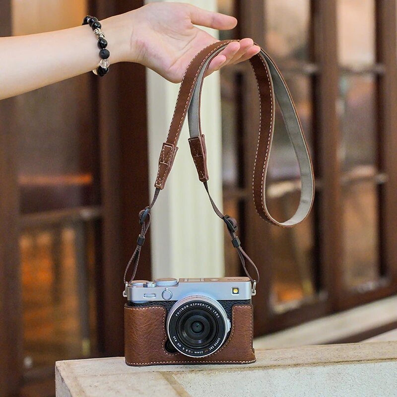 Чехол для камеры Fuji XE5 из искусственной кожи xe5 brown set