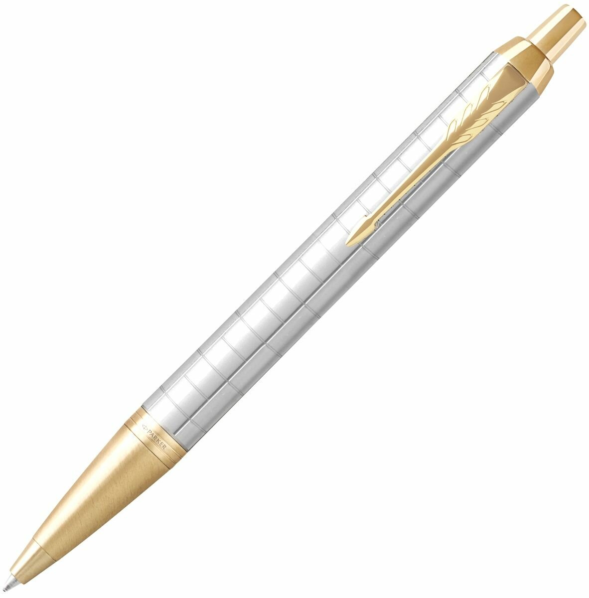 Ручка шариковая Parker Im Premium Pearl GT, чернила синие, жемчужная, подар/уп