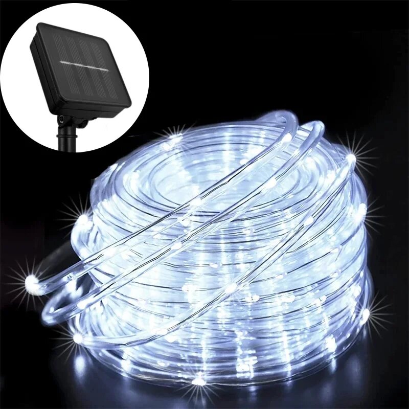 Солнечные гирлянды OKAL RED EAST LED, 7м/12м/22м/32м, белый/теплый белый/цветной/синий/зеленый