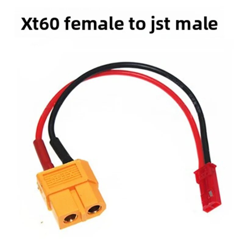 Кабель-переходник HawkSpeed XT60 Female JST Male 10 см