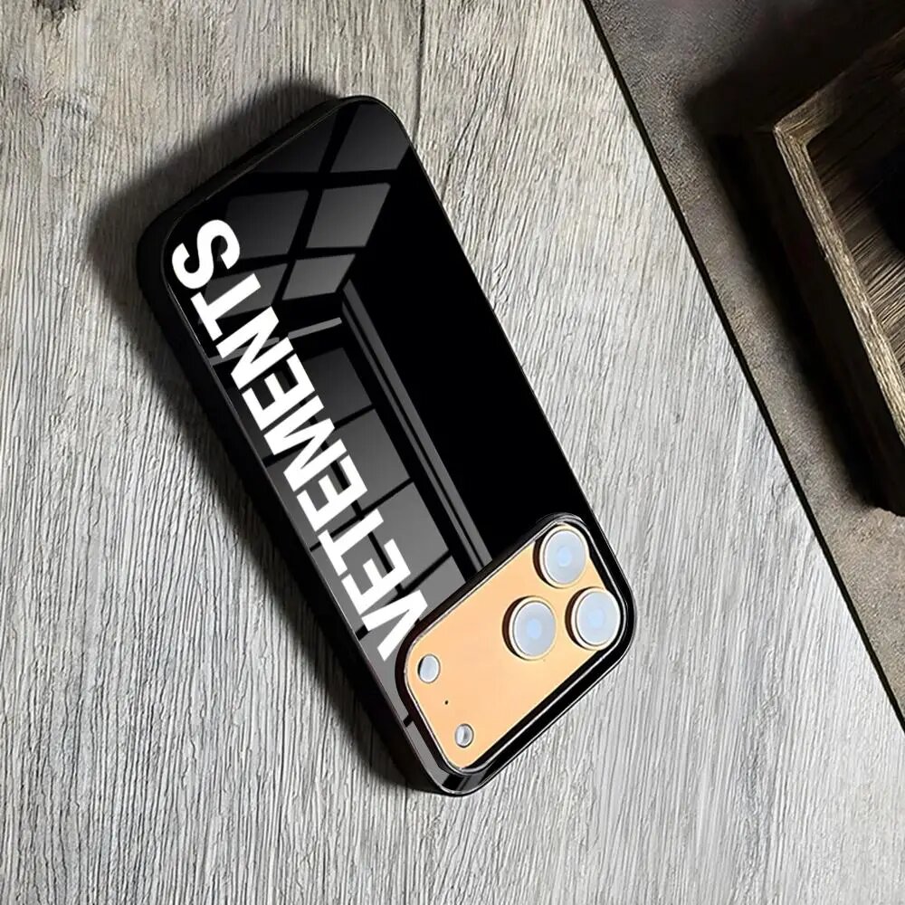 Чехол для телефона Street Trend Kanye Vetements из PC+TPU для iPhone 17 Air, Black4, iPhone17 Pro