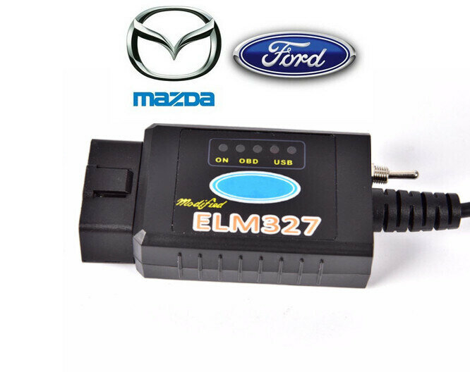 Автосканер-программатор ELM327 USB v1.5 FORD/MAZDA (с переключателем)