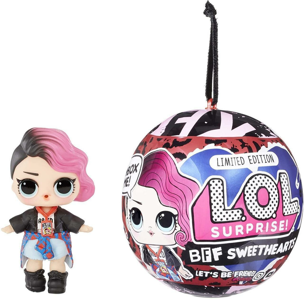 Кукла L.O.L. Surprisе! BFF Sweethearts Valentines Rocker Doll - Девочка Рокер 574446