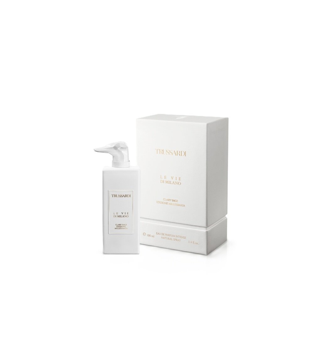 Trussardi Le Vie Di Milano Clary Sage Edizione Millesimata 100 мл парфюмерная вода унисекс, древесные, фужерные