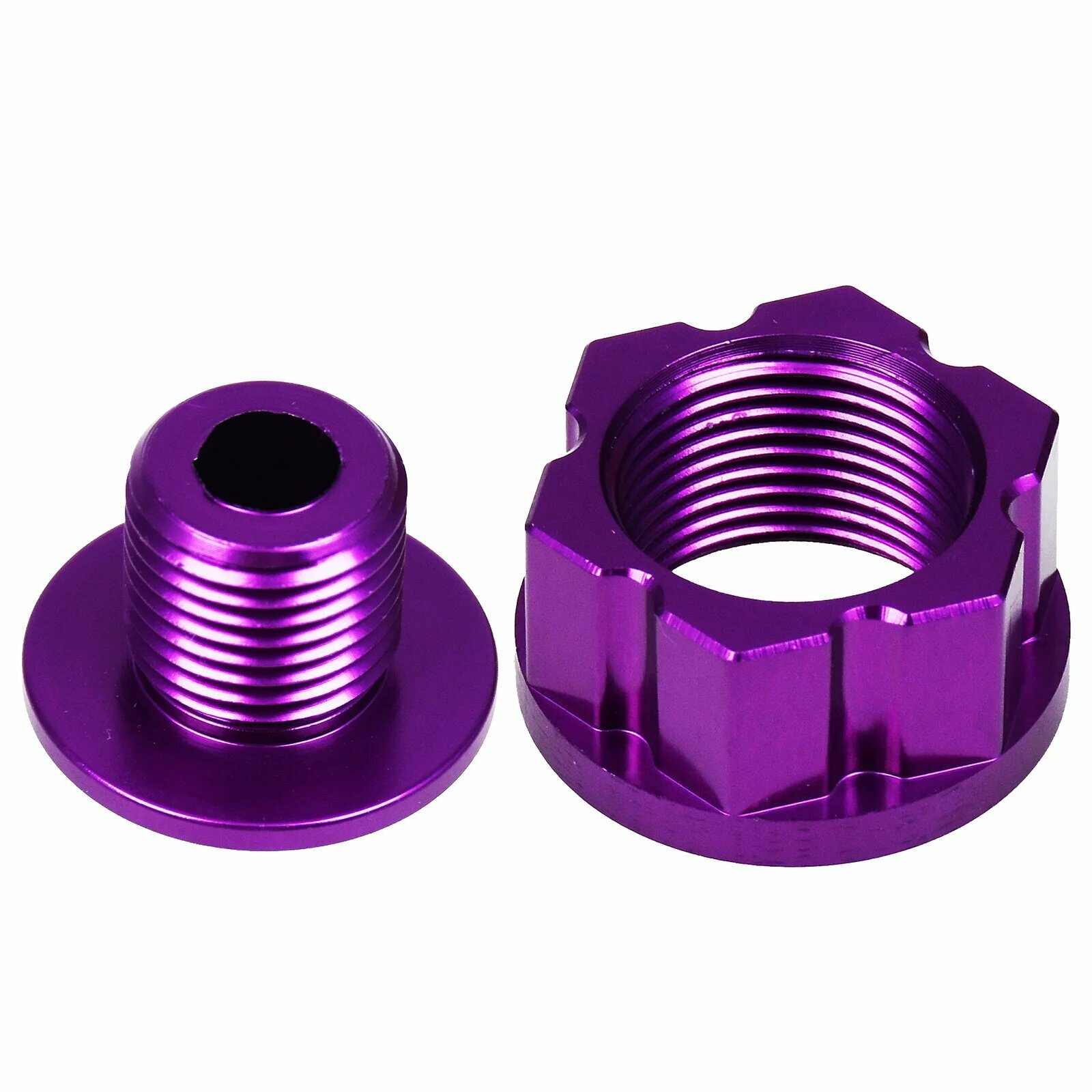 Аксессуары для Surron Ultra Bee: гайки и винты PRO AODB Фиолетовый, Front Rear Purple