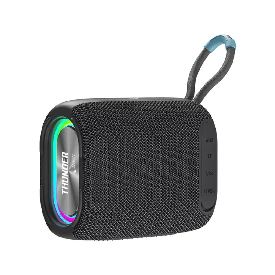 Портативный динамик WiWU P26 Thunder Wireless Speaker Gray