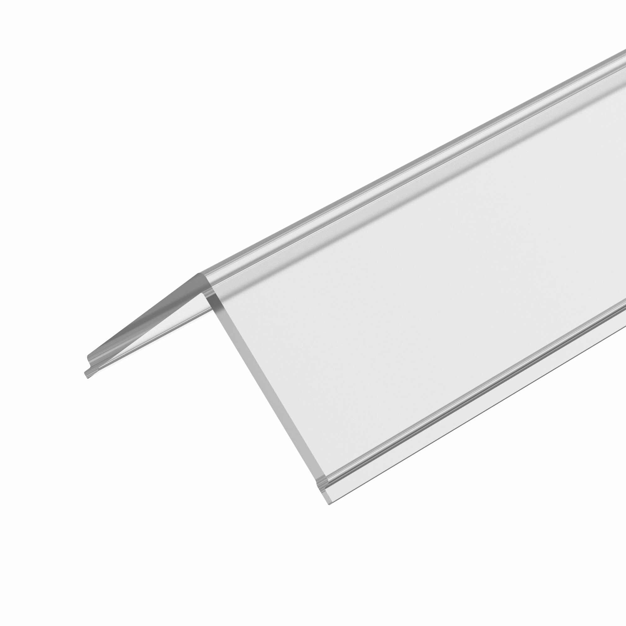 Экран для профиля для светодиодной ленты Arlight Экран ARH-KANT-H16-2000 Square Clear-PM, 2м