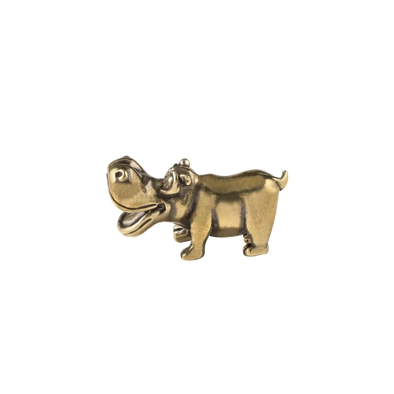 Статуэтка медная Happy Little Hippo