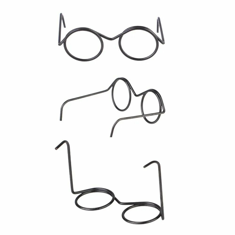 1/5PCS Кукла Очки — фото 1