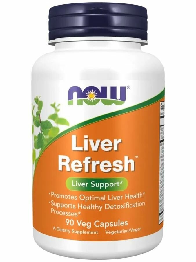 Liver Refresh, Ливер рефреш. 90 капсул