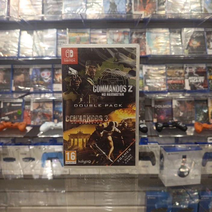 Commandos 2 & Comandos 3 HD Remaster Double Pack [Nintendo Switch, русские субтитры](SPC)