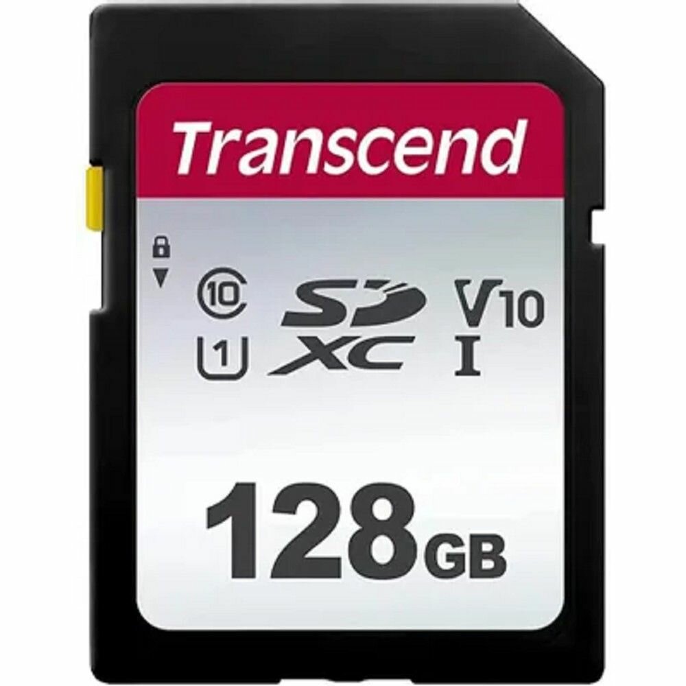 SecureDigital 128Gb Transcend TS128GSDC300S Карта памяти