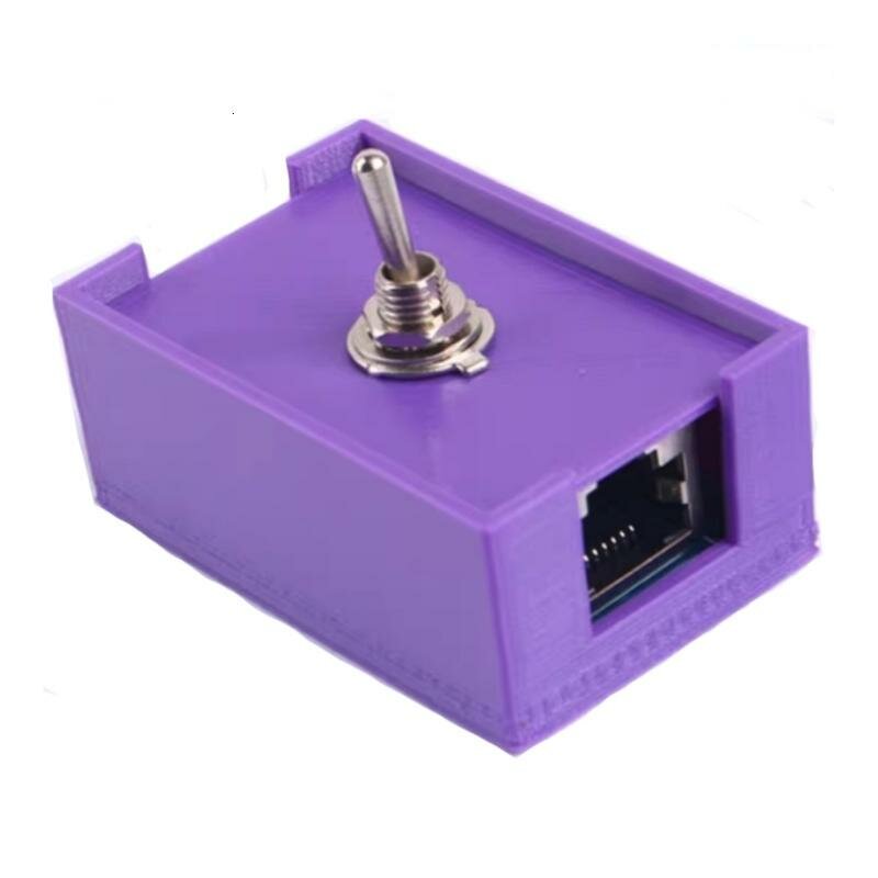 Малый пластиковый RJ45 LAN CAT5/CAT6 сетевой коммутатор