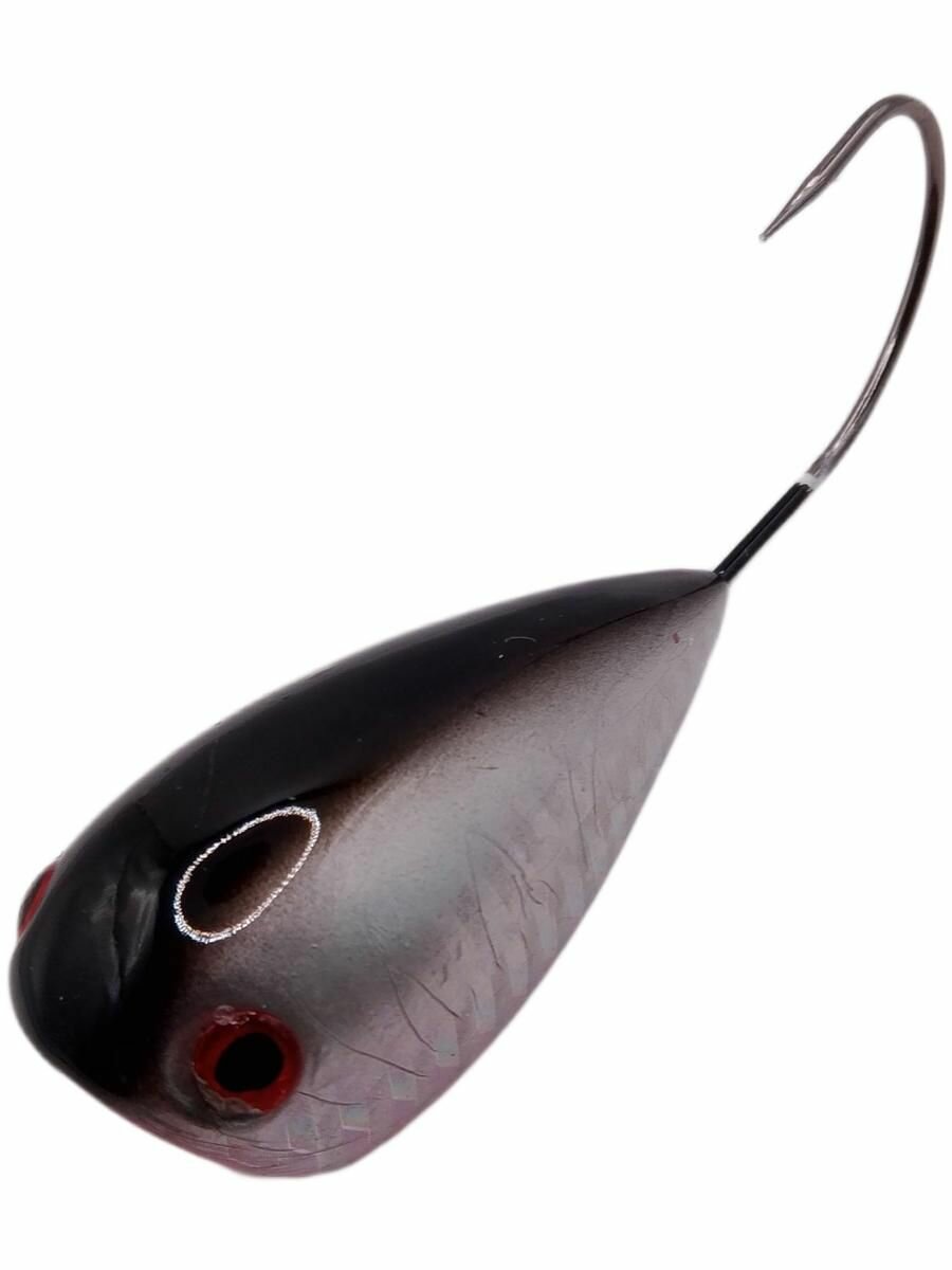 Воблер-поппер Хорватское яйцо COLUMBIA fishing company: 5.7см, 13,5г: поверхностная приманка для хищника