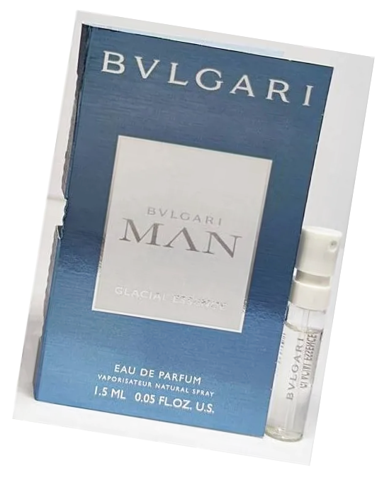 Мужской пробник Bvlgari Bvlgari Man Glacial Essence 1.5 мл - Гласиал Эссенс