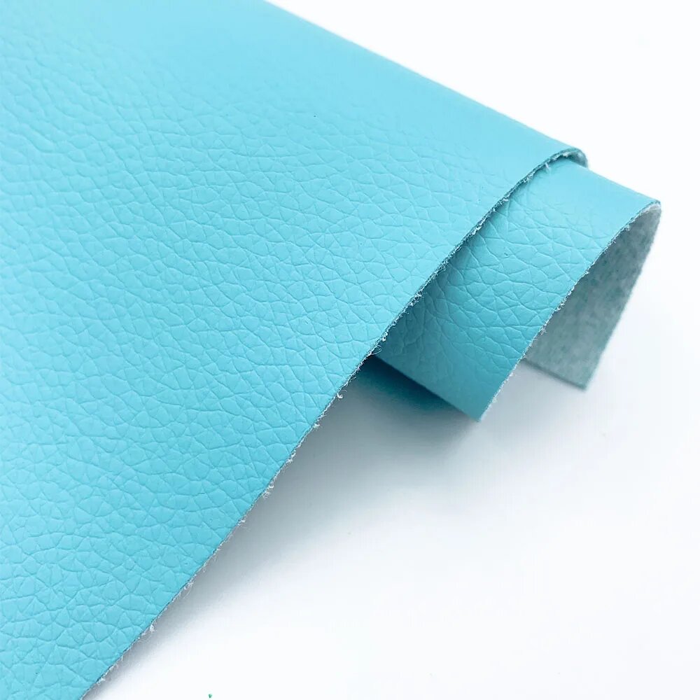 Искусственная кожа бирюзовая 20x30 см, цвет 6 turquoise blue
