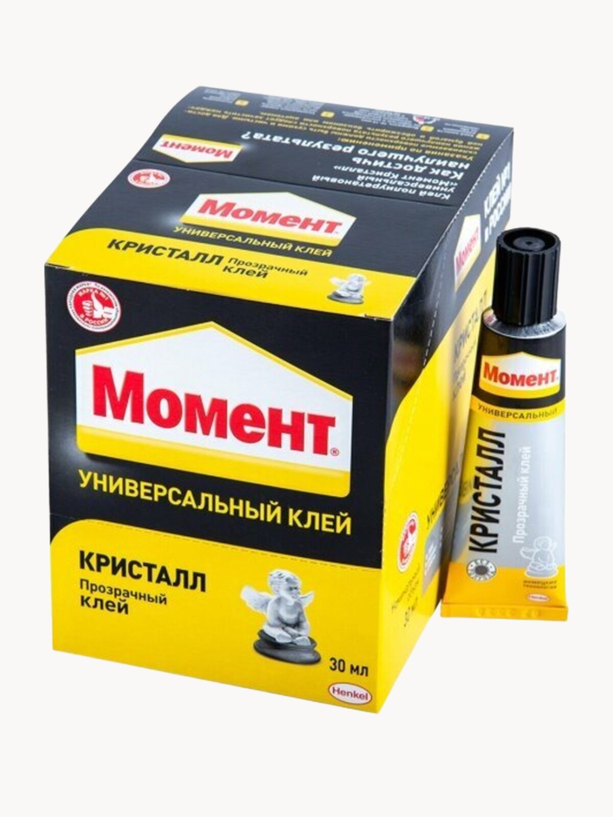 Клей универсальный Момент Кристалл, 30 мл.