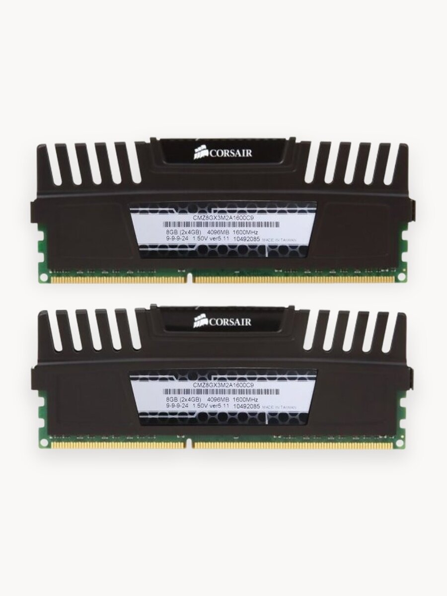 Оперативная память Corsair CMZ8GX3M2A1600C9 DDRIII 8Gb