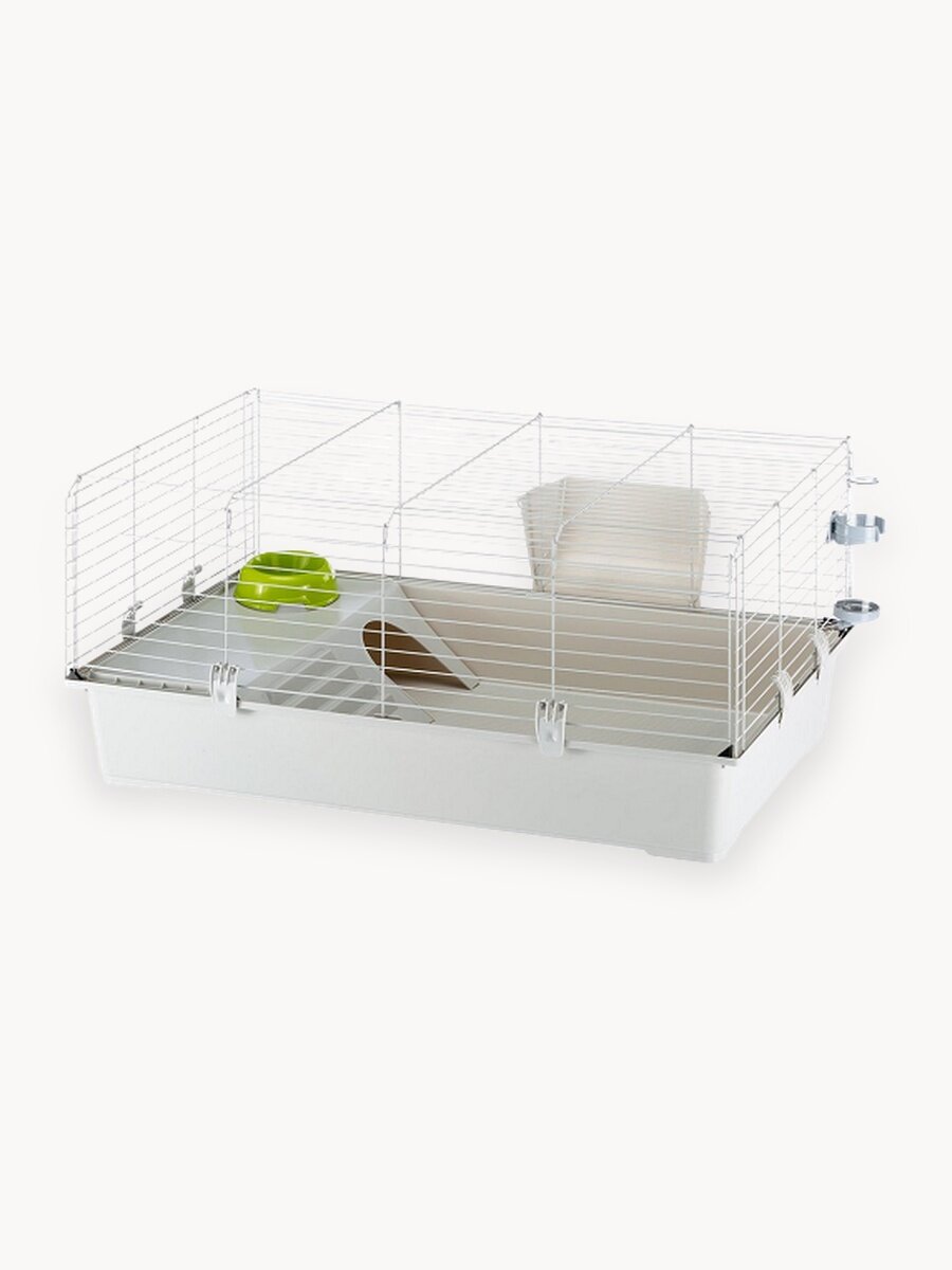 Ferplast Клетка для кроликов Rabbit 100 New (95*57*46 см) Цвет поддона белый