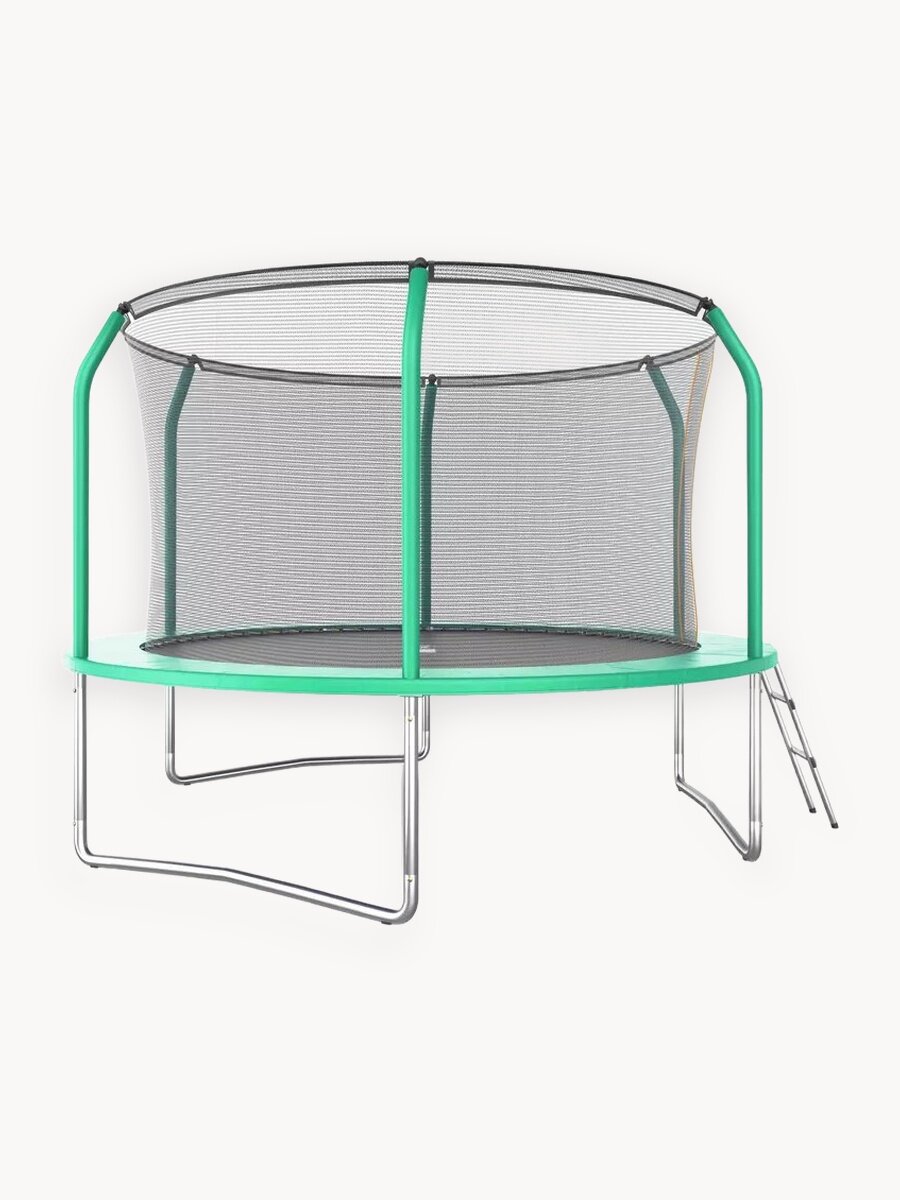 Батут UNIX Line SUPREME BASIC 10 ft (green) диаметр 305 см, допустимый вес пользователя 150 кг