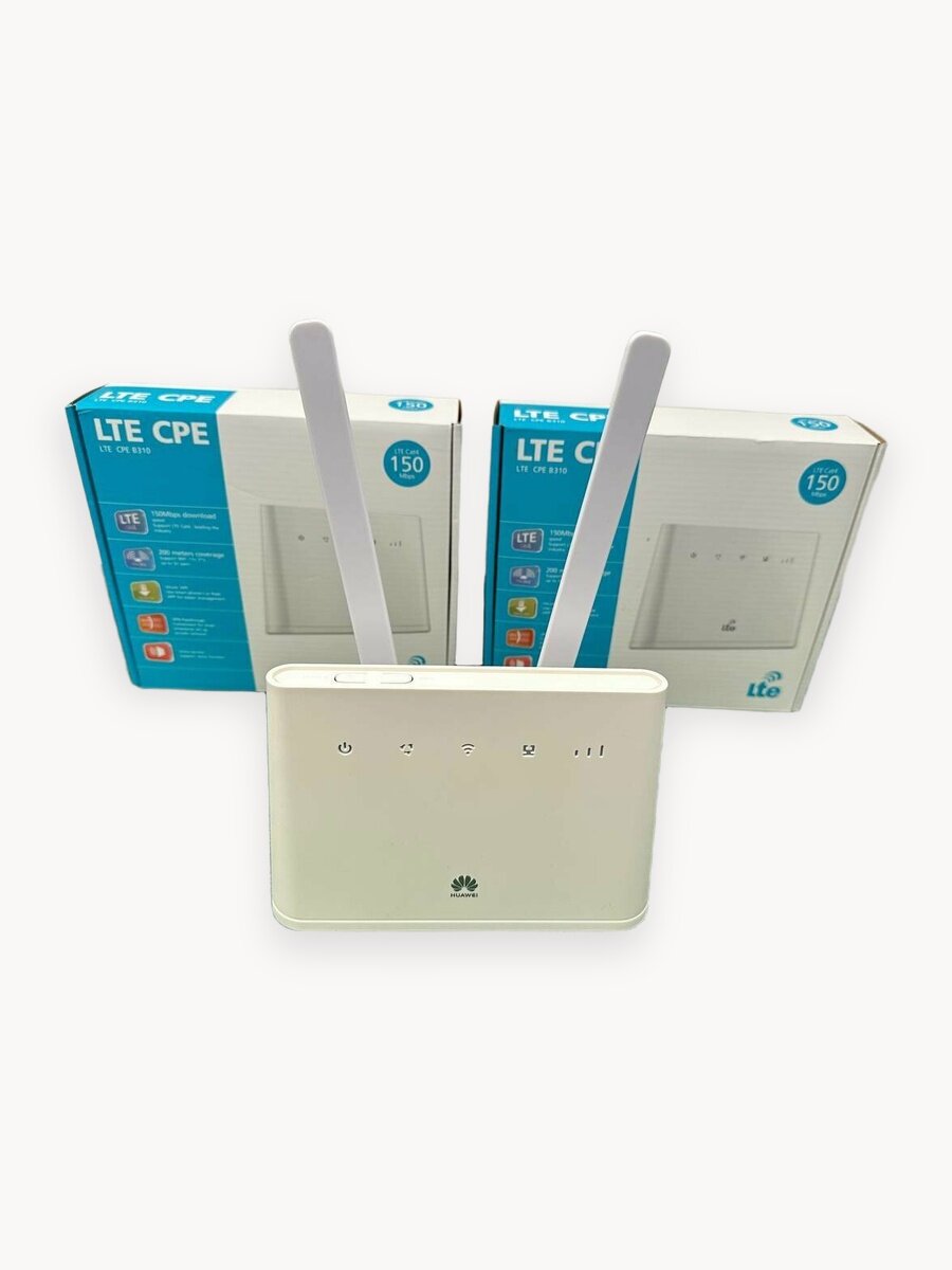 4G / Wi Fi Роутеры Huawei B310s-22 Смарт Белый Любой оператор