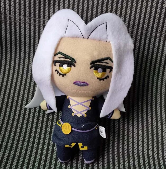 Невероятные приключения ДжоДжо: Золотой Ветер, Буччеллати, Абасио, Гокикаге, Рохан Кишибе, Джоске Хигашиката, плюшевая игрушка Джотаро Кудзё