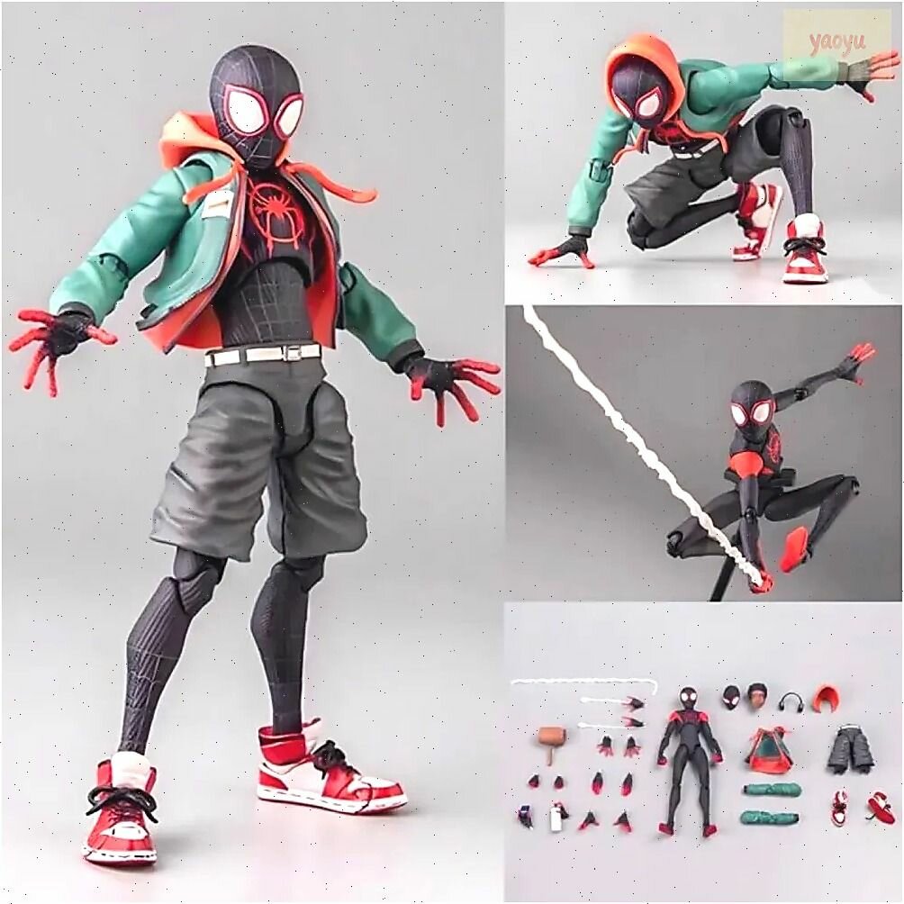 Кукла "Человек-Паук" от Майлз Моралес, коллекционная, 17см, пластик