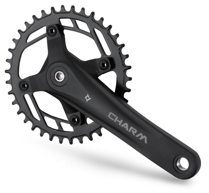 Система Prowheel MTB 1х(9/10/11S), 36T, сталь, 175, алюм, Chainline 53, кв, под 113 черн.