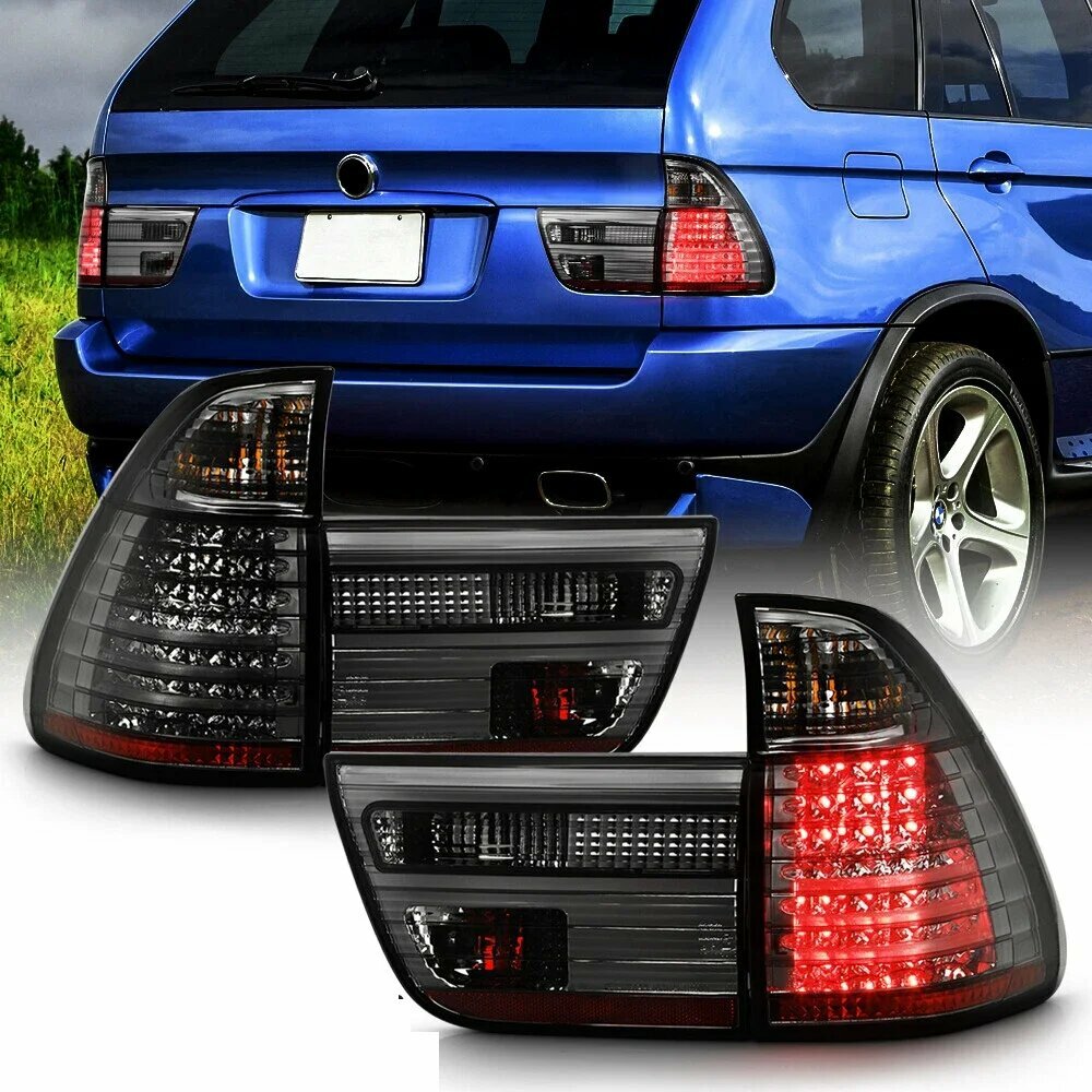 FOR1999-2000-2002 BMW X5 E53 стоп-сигналы, модернизированный новый светодиодный сервисный задний стоп-сигнал в сборе, резервный фонарь